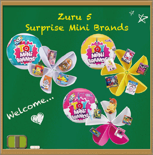 ZURU 5 Surprise mini brands – Qminitoys